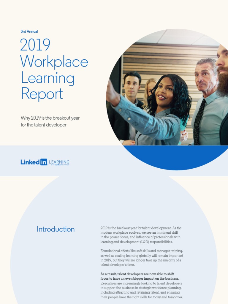 Workplace Learning Report 2019 | Download Free PDF | Educational ...
