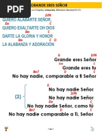 Entra en La Presencia Del Señor-Letra | PDF