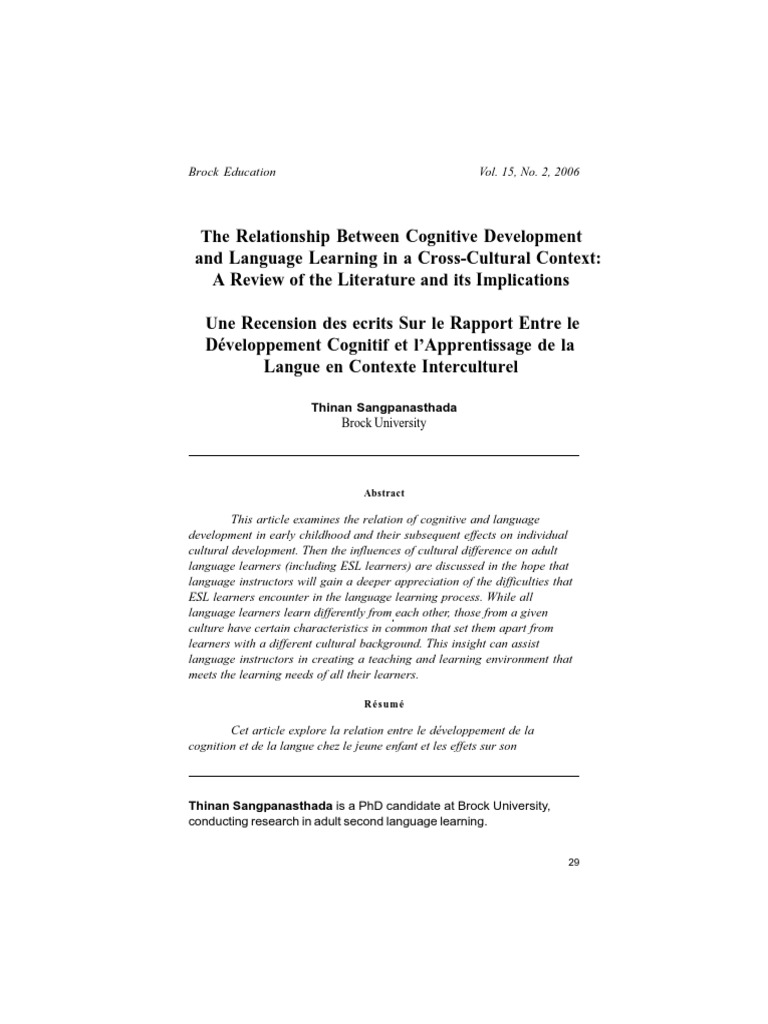 Stages of Language Acquisition in The Natural Approach | PDF | Second ...
