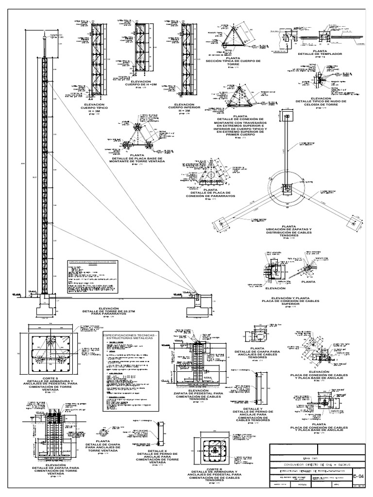 Especificaciones Tecnicas - Estructuras Metalicas: Especificaciones ...