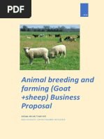 Project Report On Goat Farming | PDF | Meat | Goat