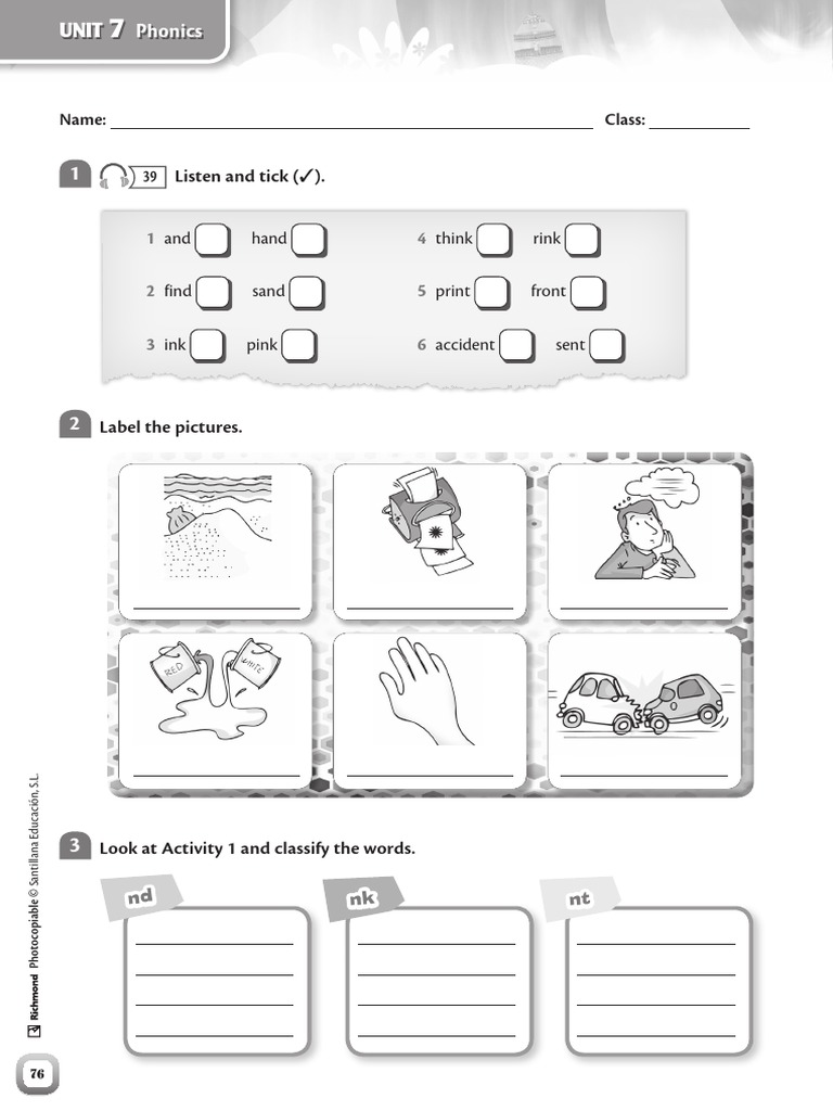 Wonder 4 Unit 7 Phonics | PDF