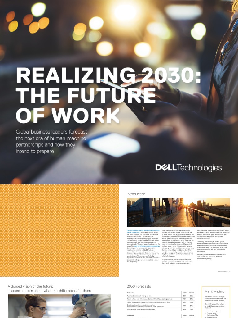 Future of Work: Insights for 2030 | PDF | Leadership | Artificial ...