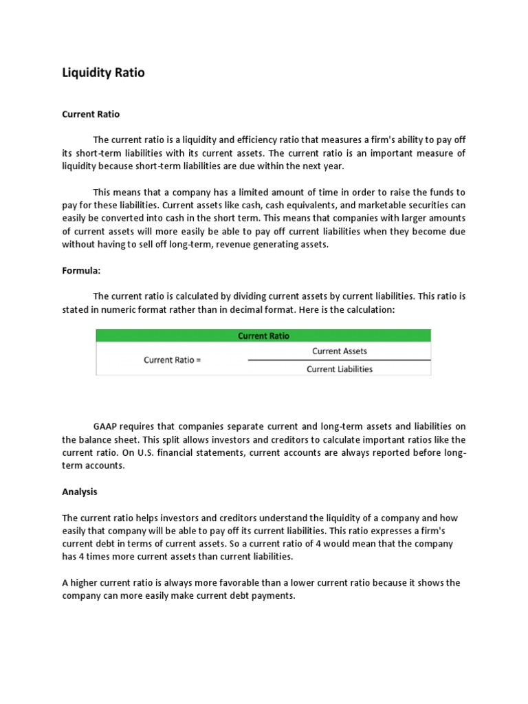 Financial Statements Analysis Formulae Analysis | PDF | Equity (Finance ...