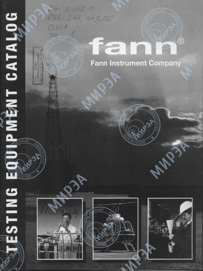 Fann 04-0158-00 PDF | PDF | Calibration | Materials