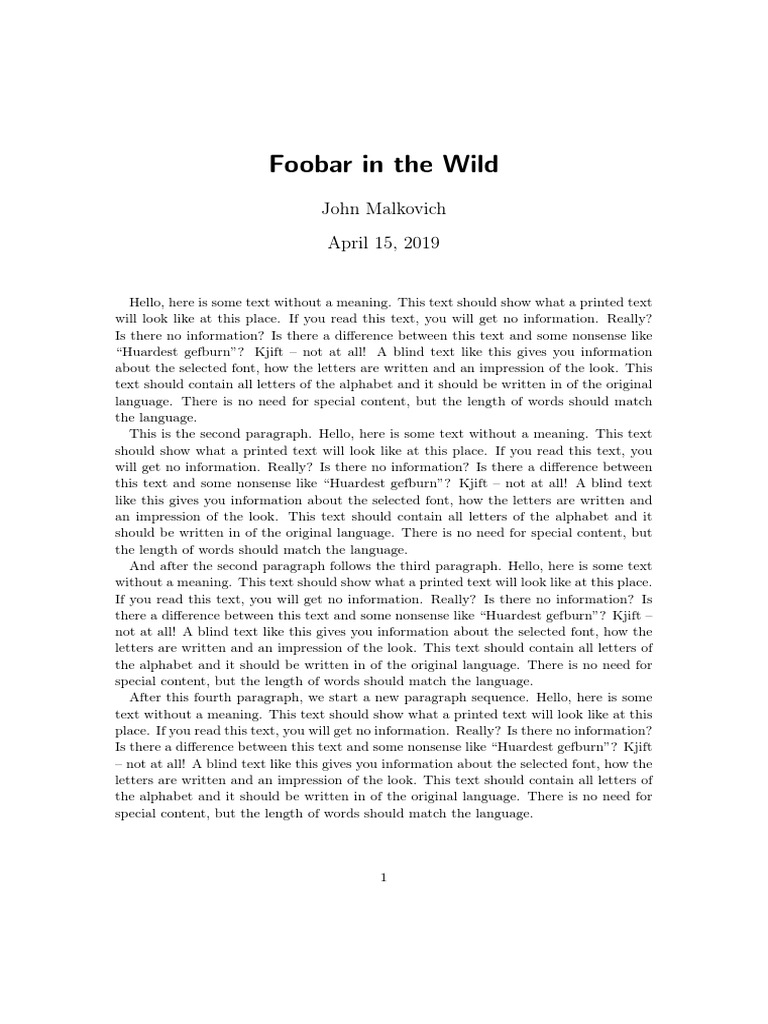 Understanding Blind Text Usage | PDF | Typefaces | Alphabet