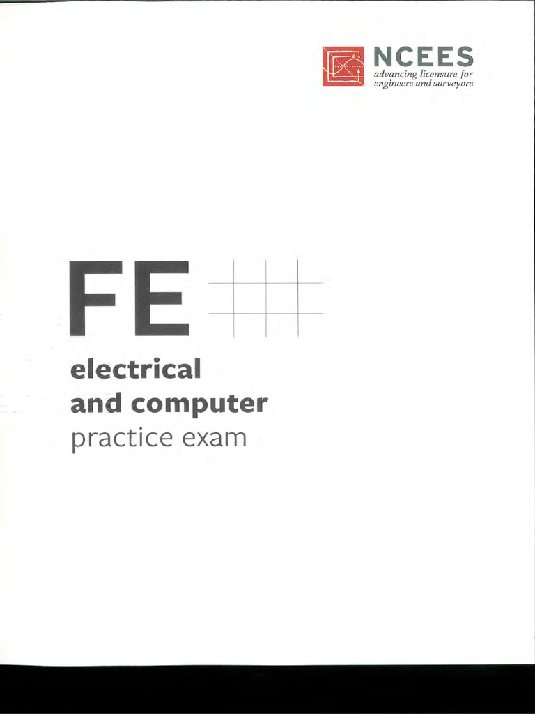 Ncees-Fe Electrical Practice Exam1 PDF | PDF