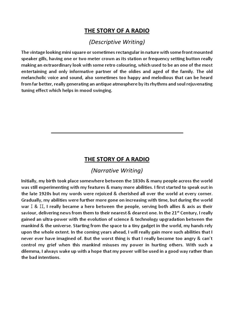 The Evolution of Radio Storytelling | PDF