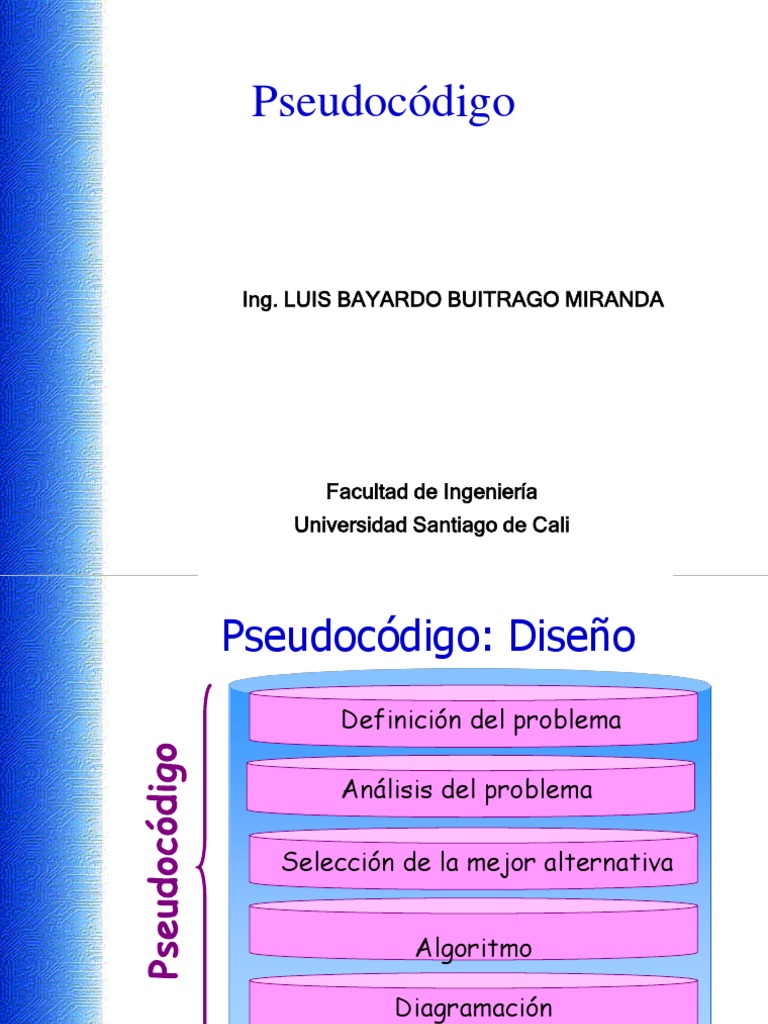 Algoritmos Pseudocodigo | PDF | Algoritmos | Algoritmos y Estructuras ...