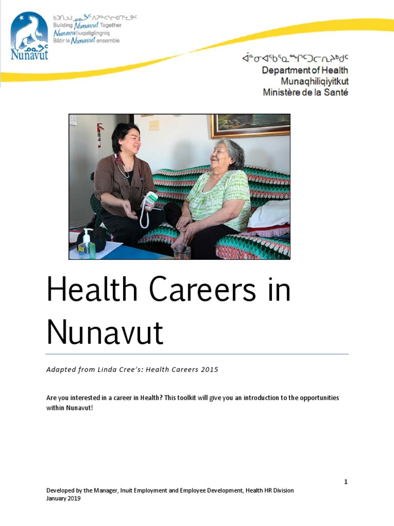 Health Careers in Nunavut English | PDF | Nurse Practitioner | Health Care