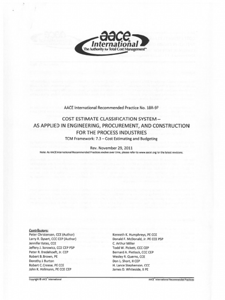 AAEC RP No.18R-97 PDF | PDF