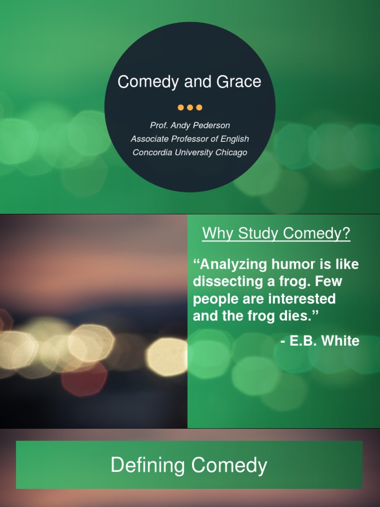 Theories and Definitions of Comedy | PDF | Comedy | Tragedy