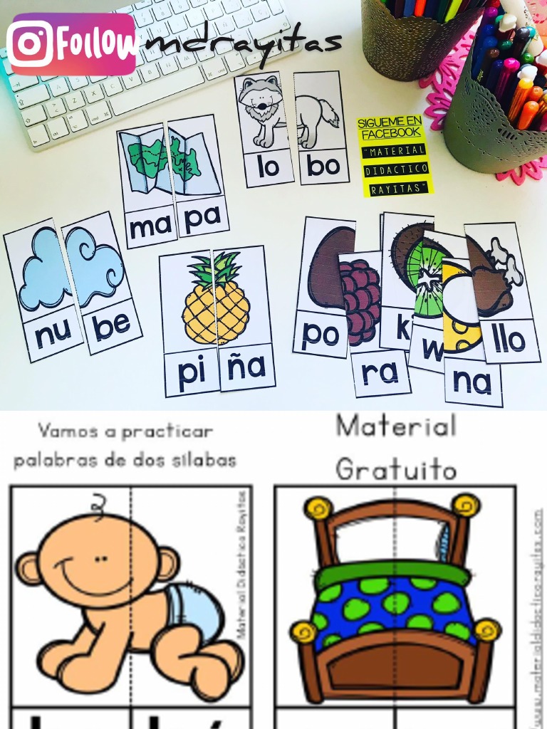 Rompecabezas de Silabas | PDF