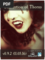 Vampire The Masquerade Timeline | PDF | Horror Fiction | Vampires