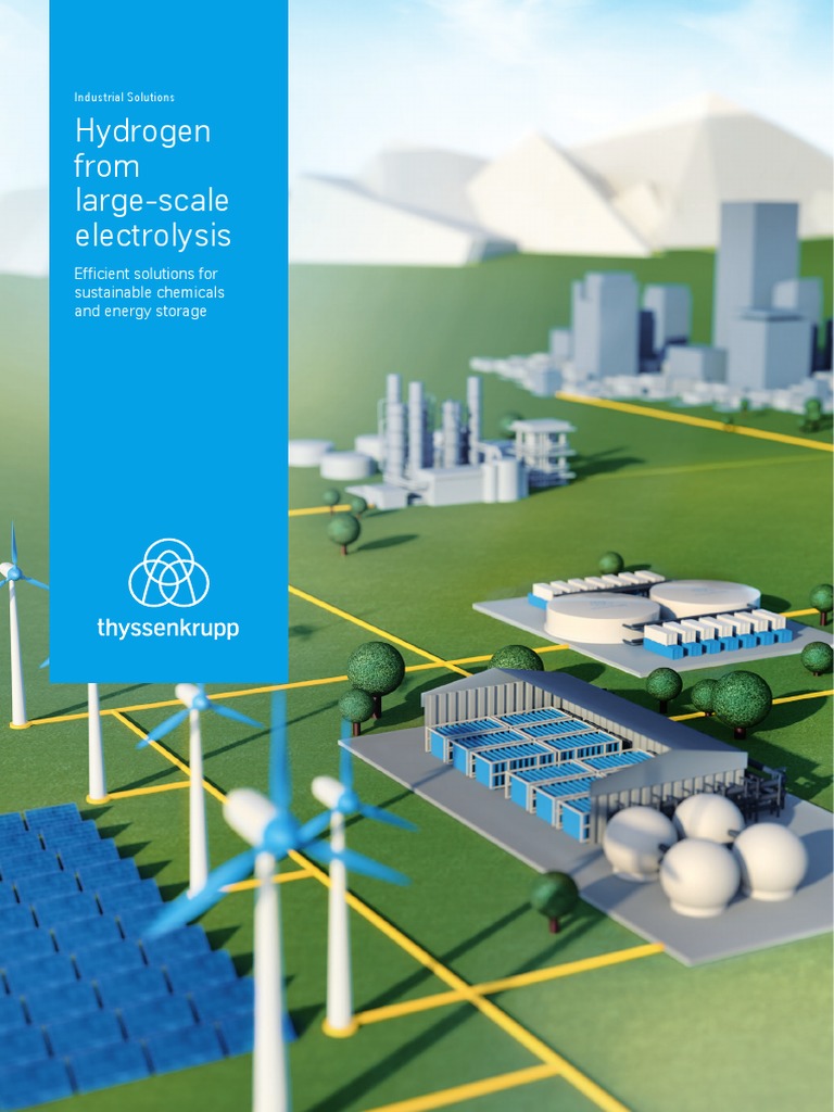 Thyssenkrupp Electrolytic Hydrogen Brochure | Renewable Energy | Hydrogen