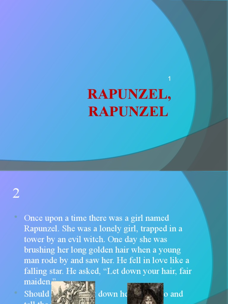 Rapunzel, Rapunzel | PDF | Rapunzel