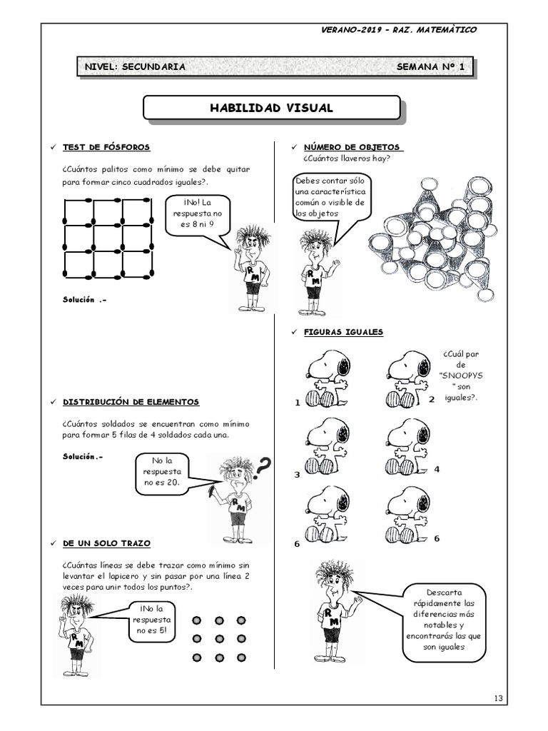 Habilidad Visual | PDF | Violencia | Ocio