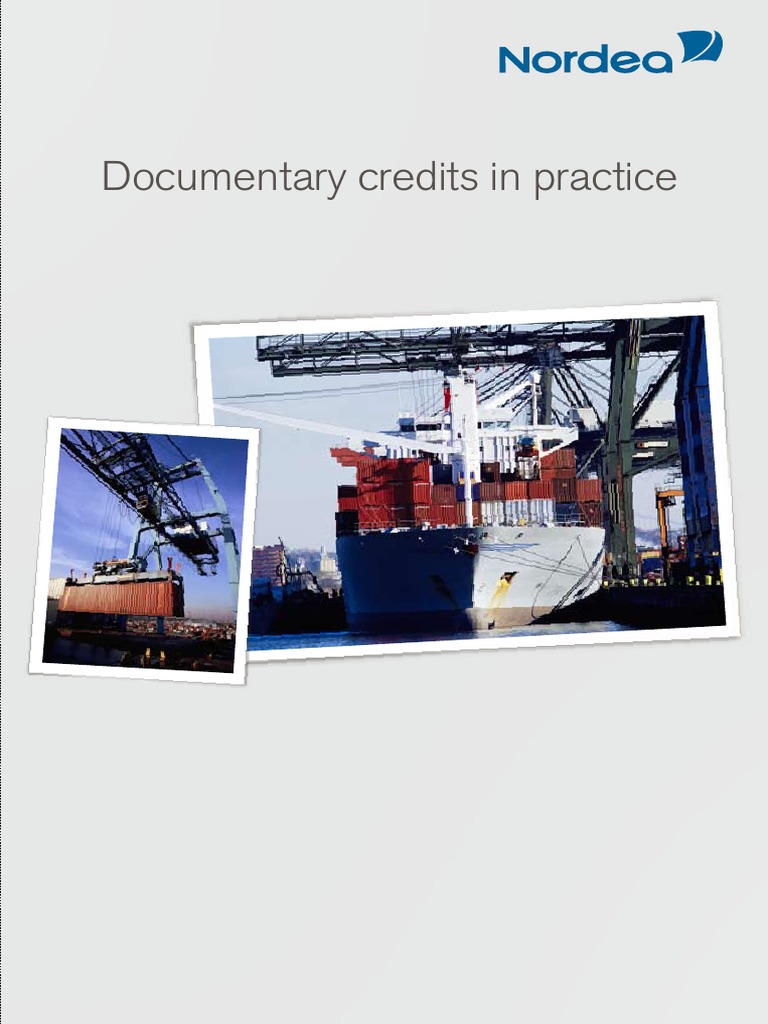 Documentary Credits in Practice PDF | PDF | Letter Of Credit | Bill Of ...