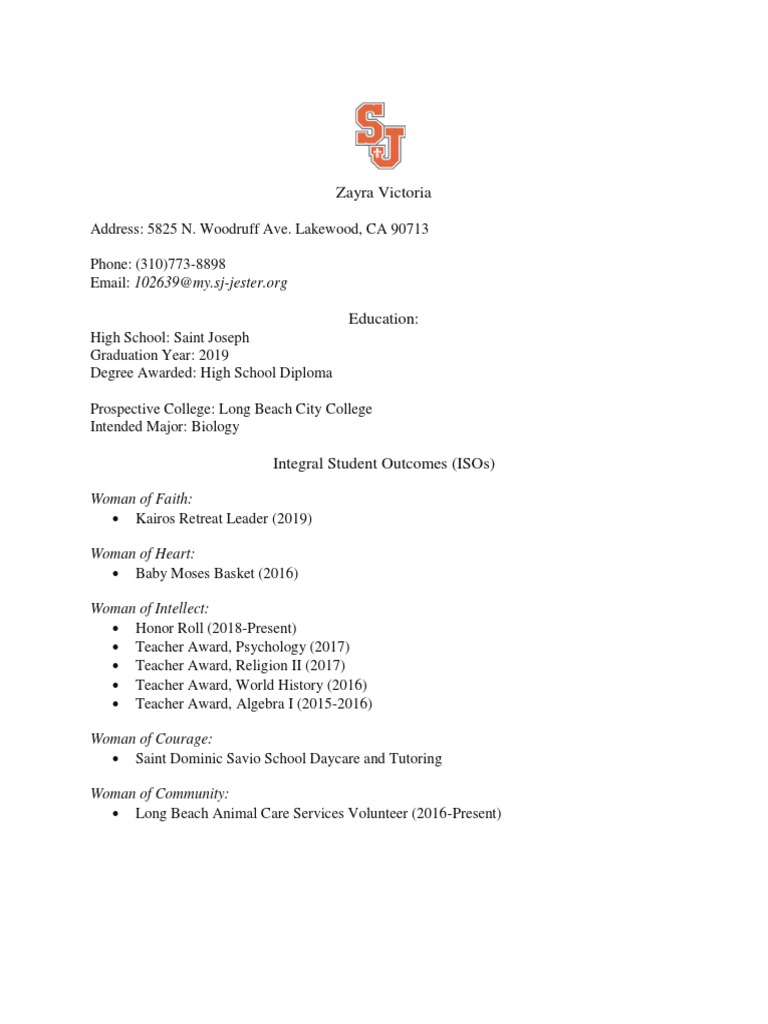 Capstone Resume 2 | PDF