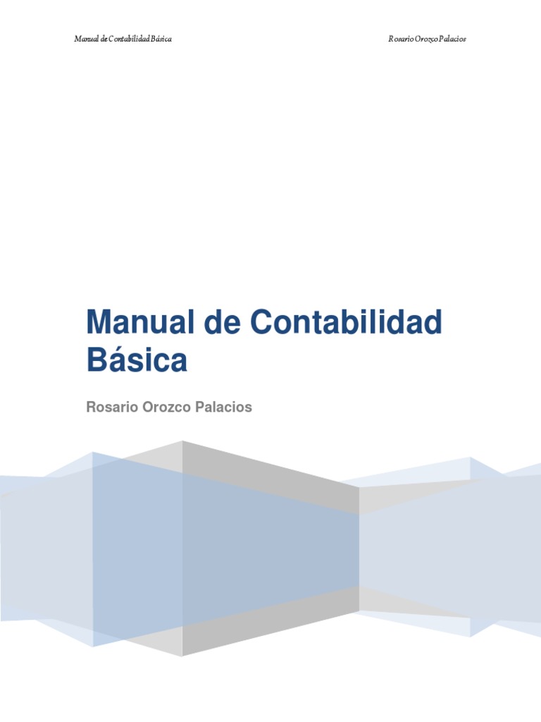 Manual de Contabilidad Básica - Material Complementario | PDF | Contabilidad | Economias