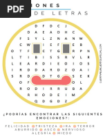 Mapa de Emociones para Estudiantes | PDF