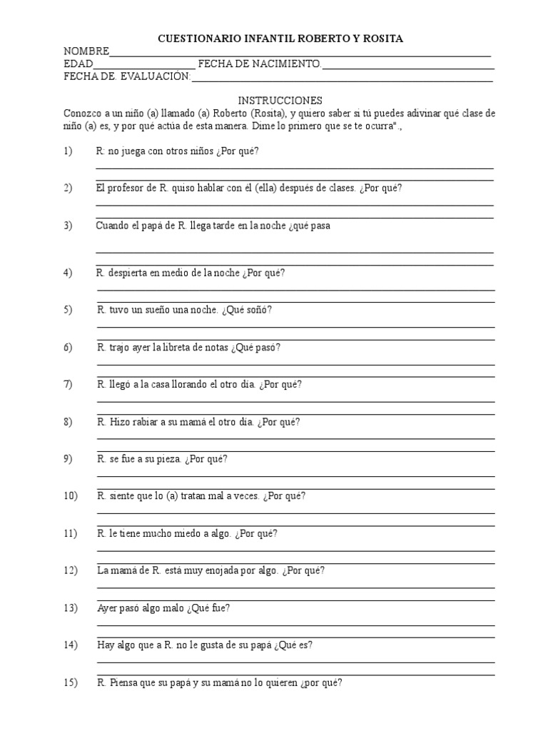 Roberto y Rosita | PDF | Ocio