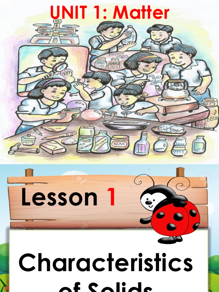 Science 3 Chapter 1 Lesson 1 6 | PDF