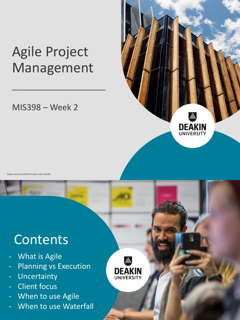 Topic 2 - Agile Project Management PDF | PDF | Agile Software ...
