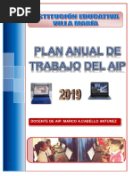 Plan de Trabajo Aip 2024 | PDF | Enseñando | Internet