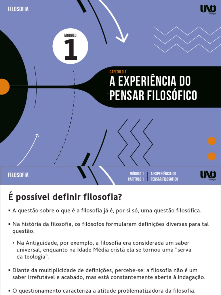 Filosofia - Resumo O Inicio Da Filosofia | PDF | Burguesia | Science