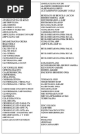 Listado de Medicamentos de La Otc 2 | PDF