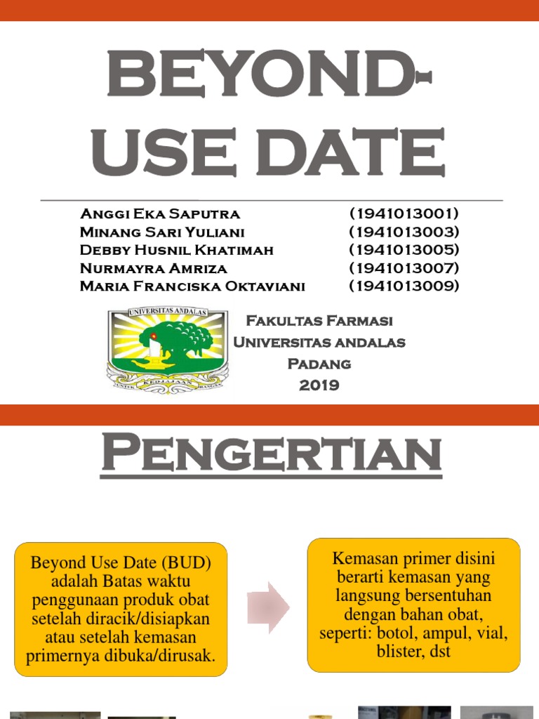 Beyond Use Date | PDF | Kesehatan Holistik