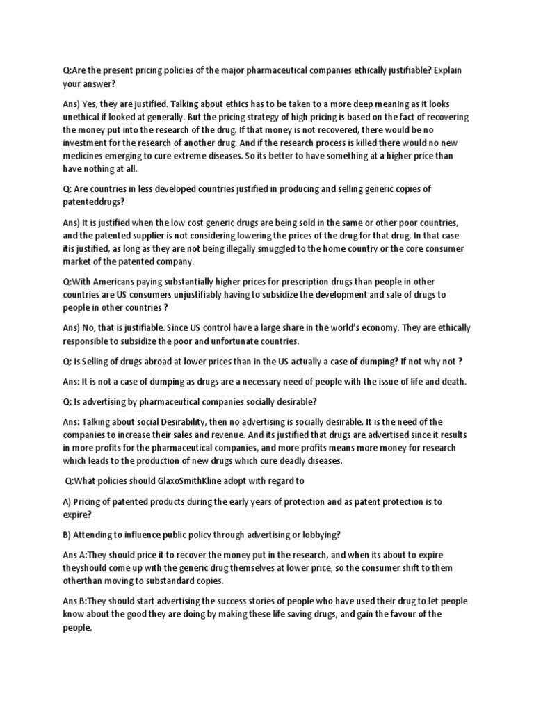 Glaxo Smith Kline | PDF | Pharmaceutical Industry | Generic Drug