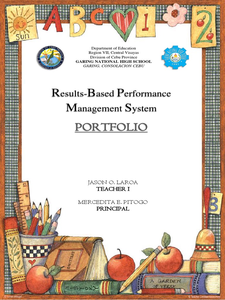 1 RPMS Cover Page | PDF