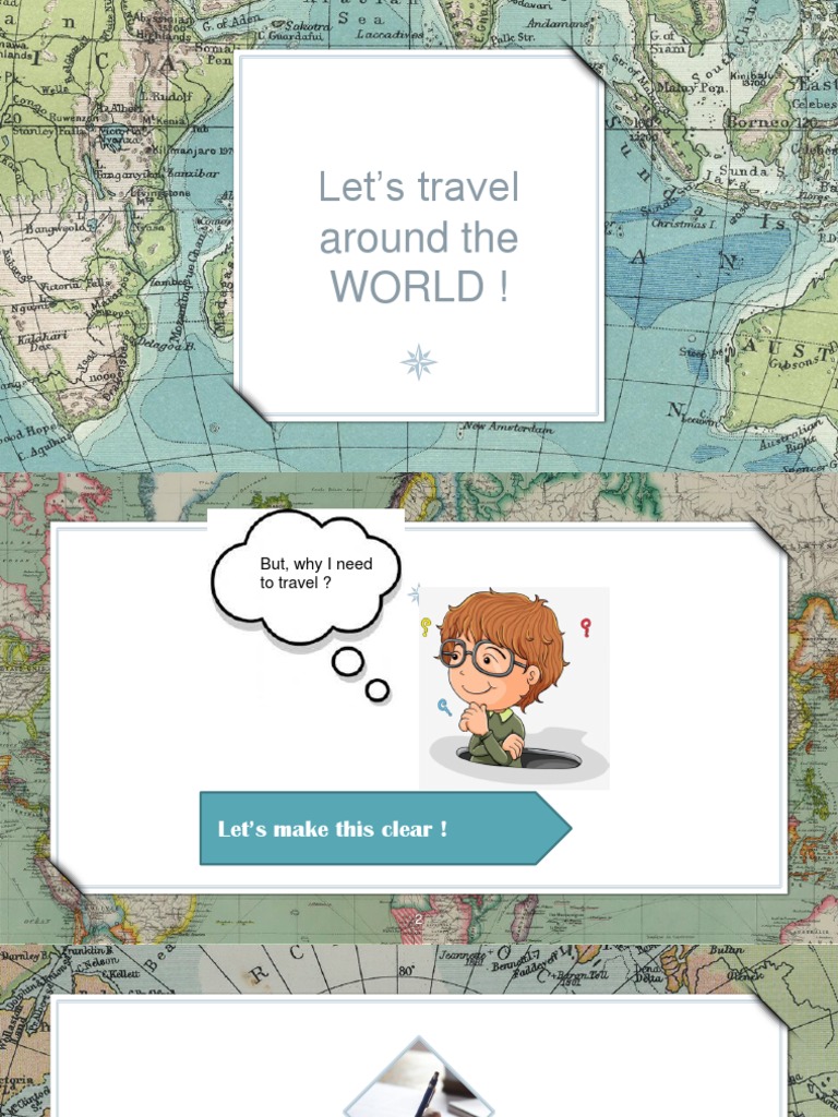 Let's Travel Around The World ! | PDF