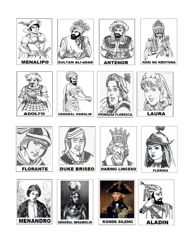 Florante At Laura Characters