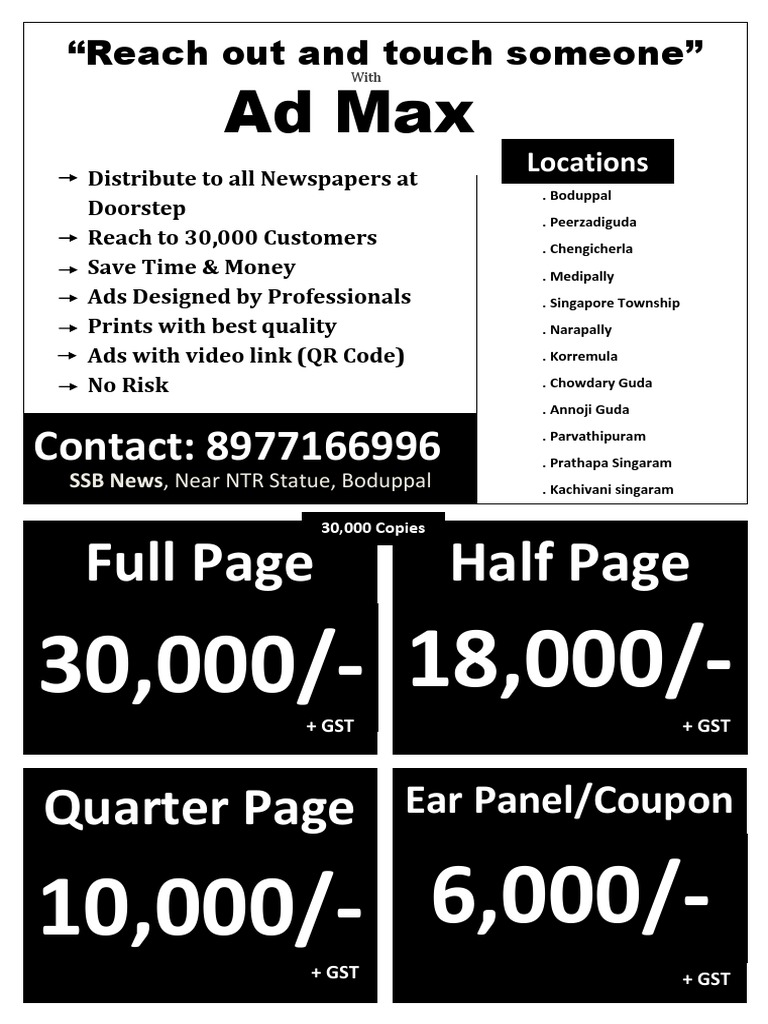 Local Paper Advertising | PDF