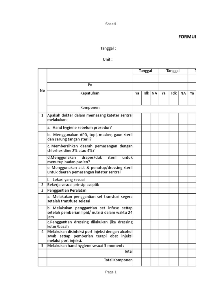 Form Audit Bundles | PDF | Pengembangan Diri