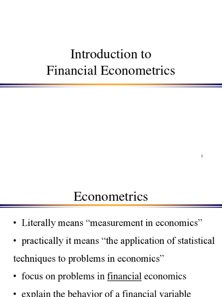 Introduction Econometrics | PDF | Econometrics | Mathematical Model