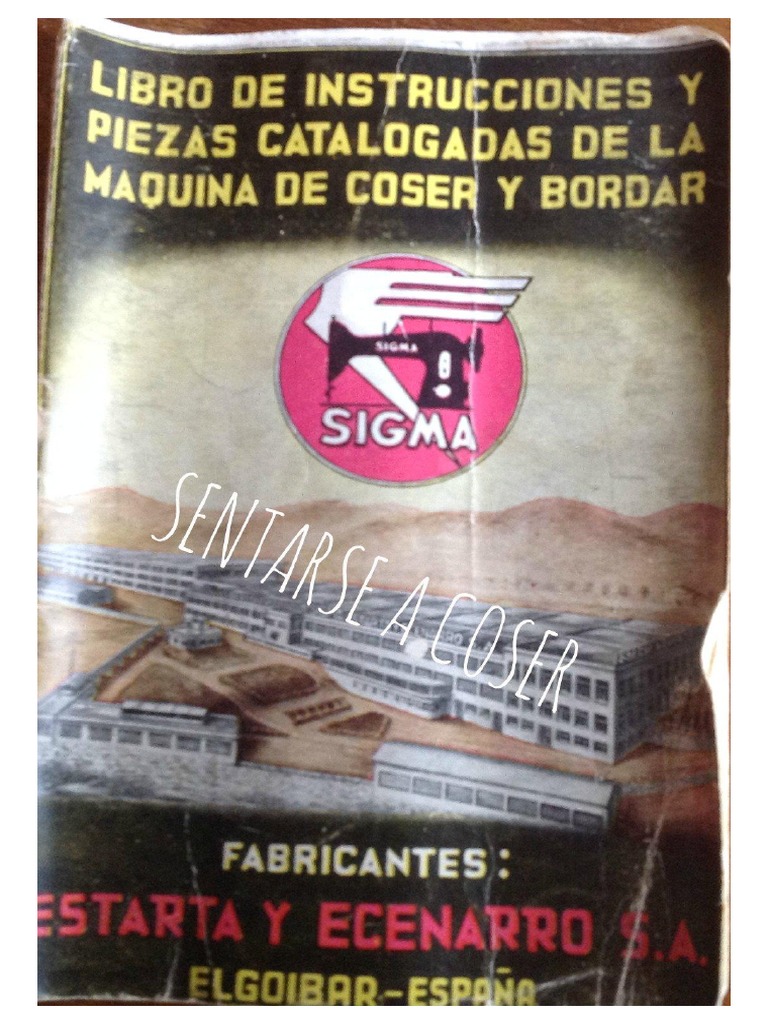 Manual Máquina Sigma PDF | PDF