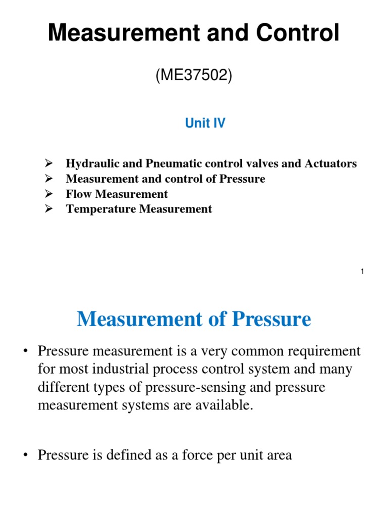 Industrial Measurement Techniques | PDF | Science & Mathematics | Computers