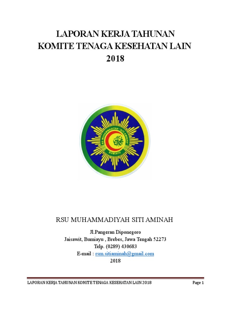 Laporan Kegiatan Tahunan Komite Nakes Lain Fix | PDF