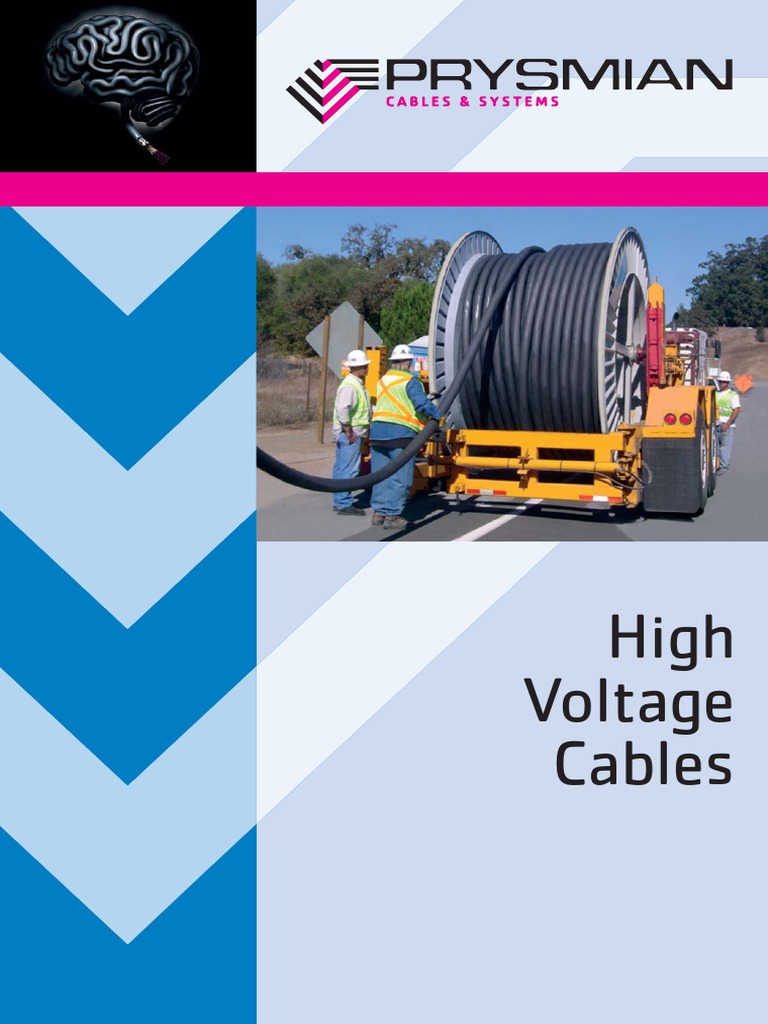 Prysmian High Voltage Cable Solutions | PDF | Insulator (Electricity ...