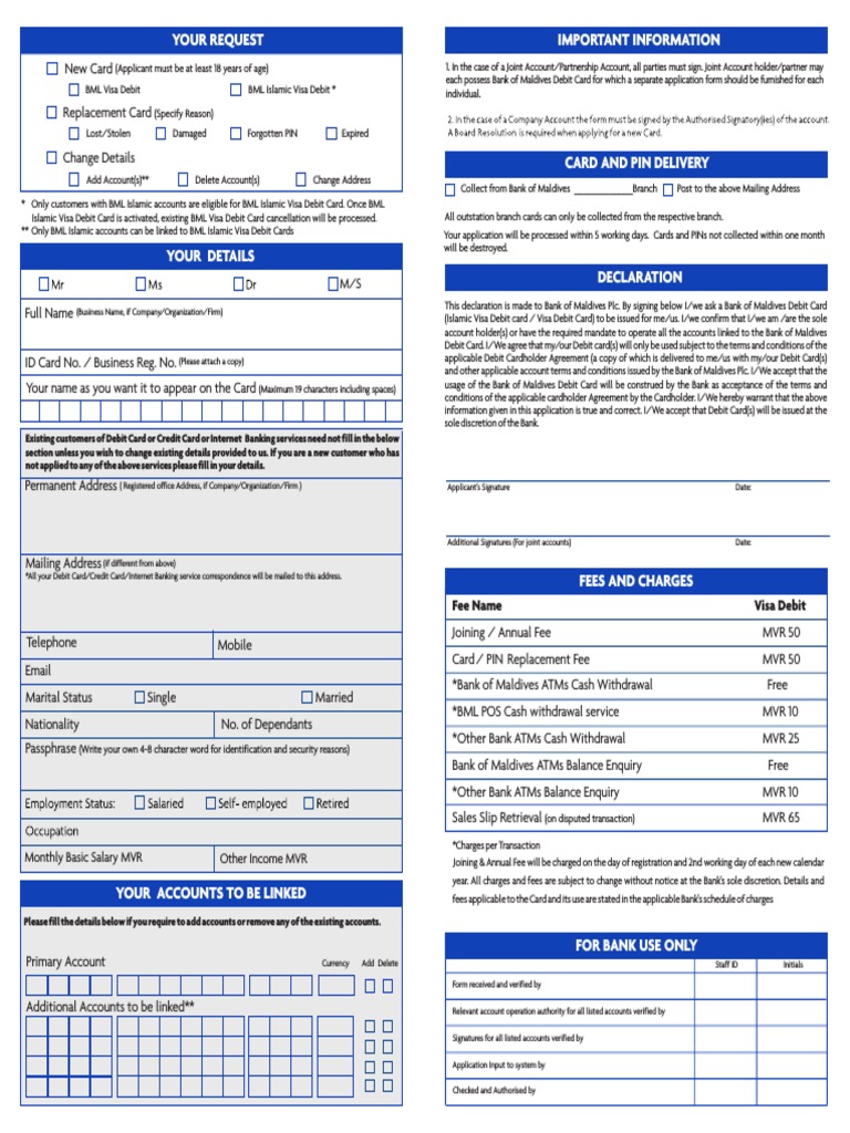 VISA Debit Card | PDF | Debit Card | Credit Card