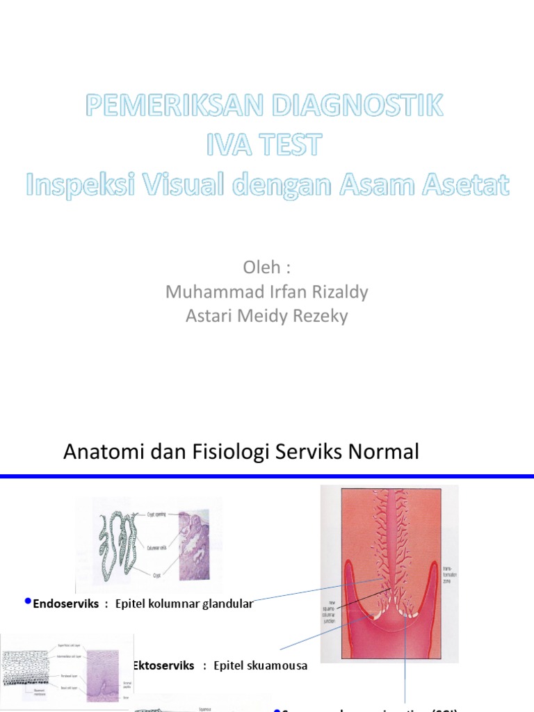 Pemeriksaan IVA TEST | PDF