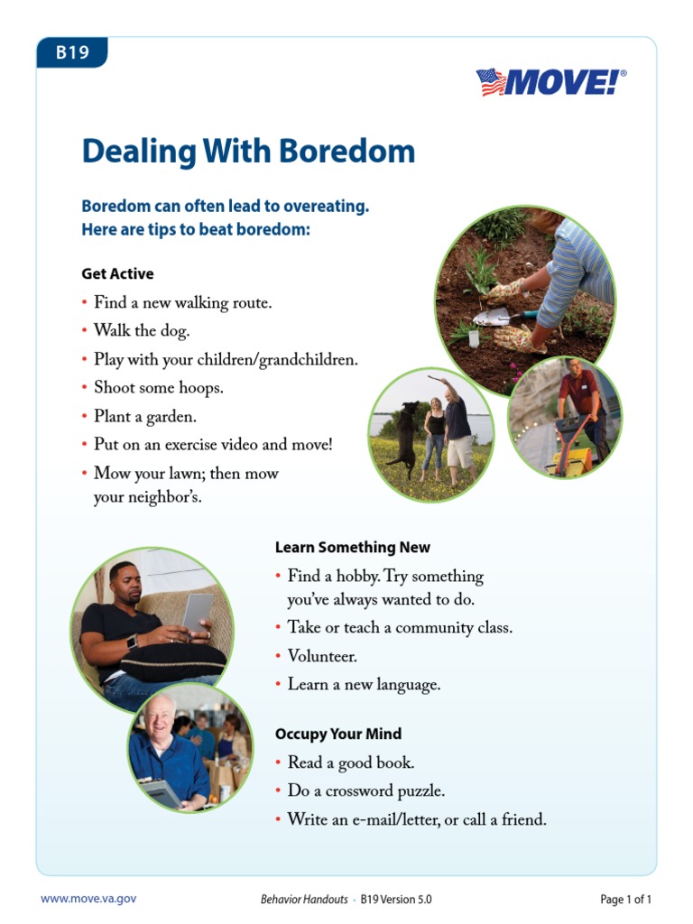 Dealing With Boredom: Boredom Can Often Lead To Overeating. Here Are ...