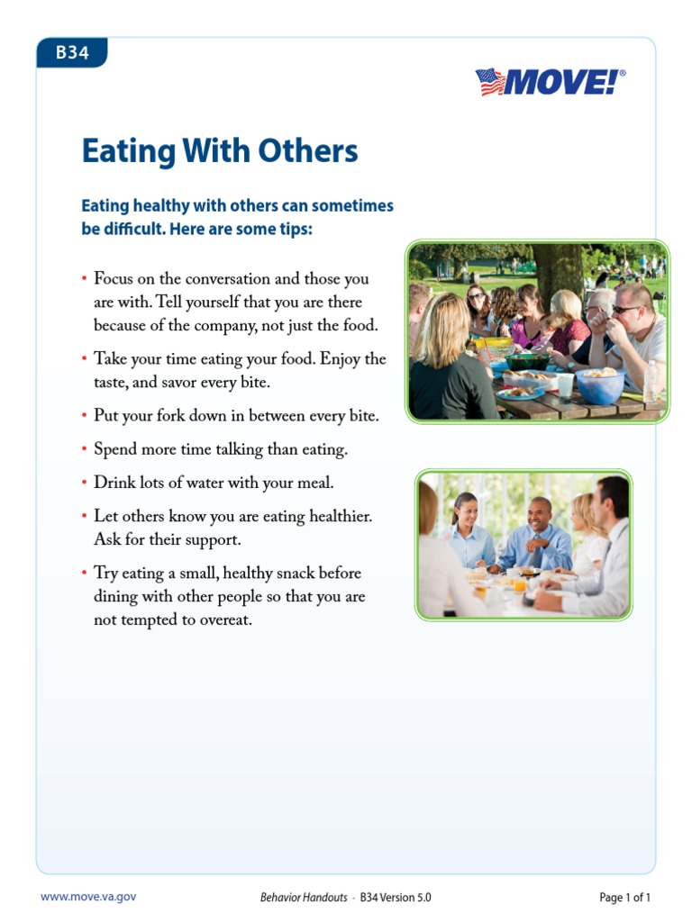 Eating With Others: Eating Healthy With Others Can Sometimes Be ...