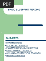 Basic Blueprint Reading | PDF | Contour Line | Switch