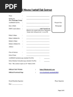 FIFA Trial Form - EN | PDF | Fifa | Justice