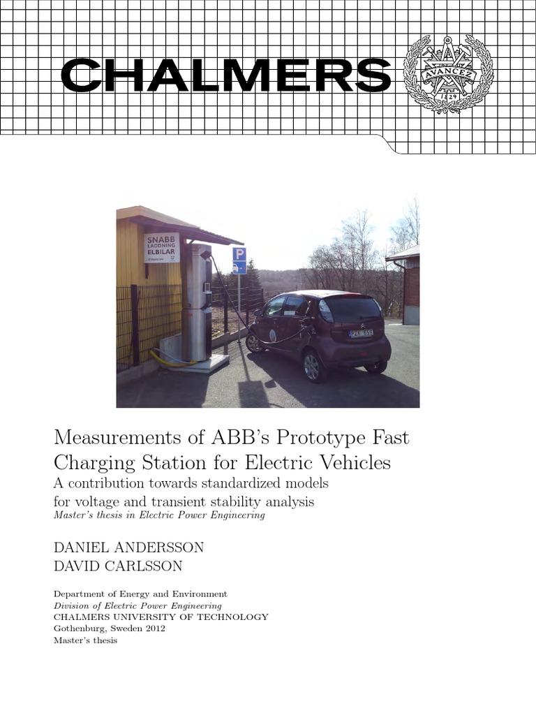 ABB Fast Charger Station PDF | PDF | Battery Charger | Direct Current